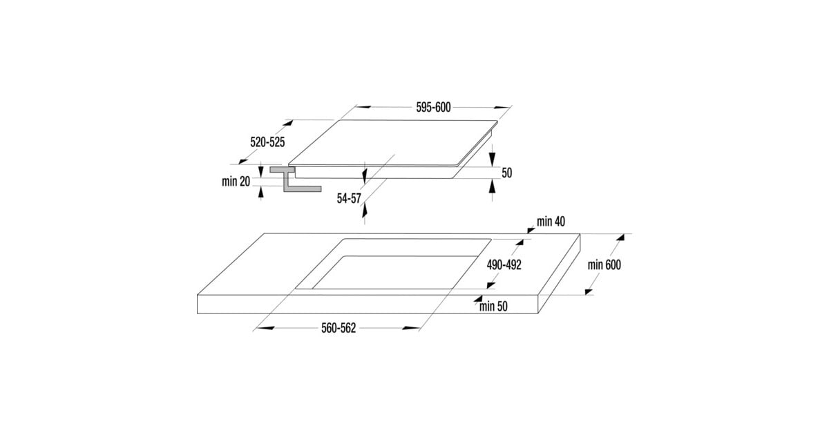 gorenje Black Steam Set, Backofen-Set schwarz