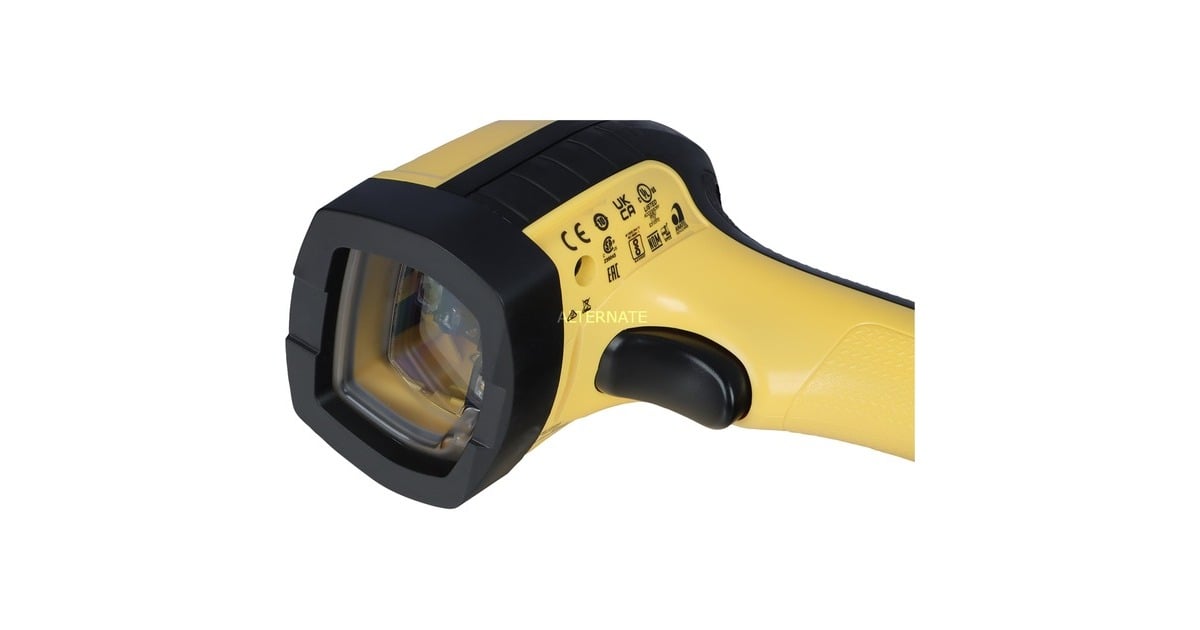 Datalogic PowerScan PM9600-SR, Barcode-Scanner schwarz/gelb, 2D, USB, Kit