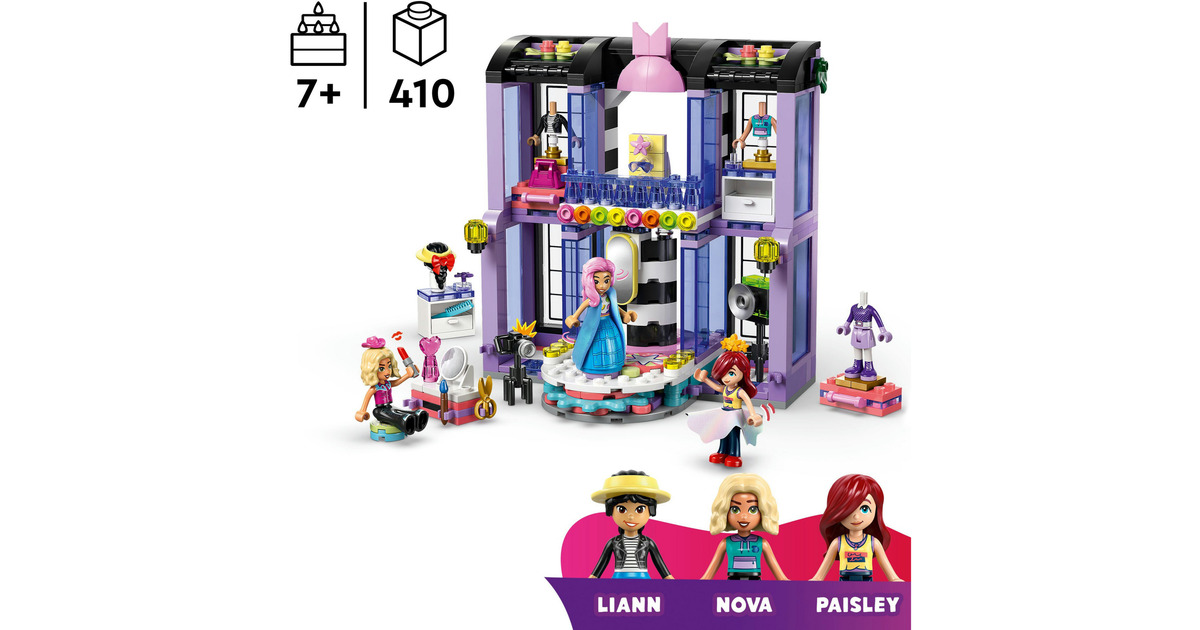 LEGO 42685 Friends Modeschau in Heartlake City, Konstruktionsspielzeug