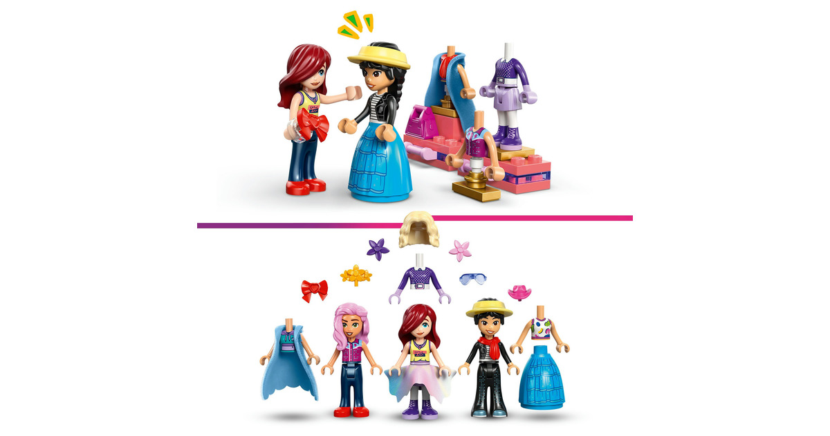 LEGO 42685 Friends Modeschau in Heartlake City, Konstruktionsspielzeug