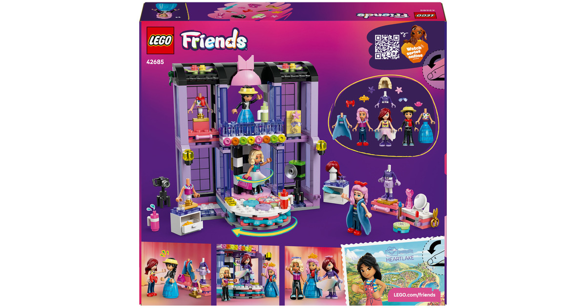 LEGO 42685 Friends Modeschau in Heartlake City, Konstruktionsspielzeug