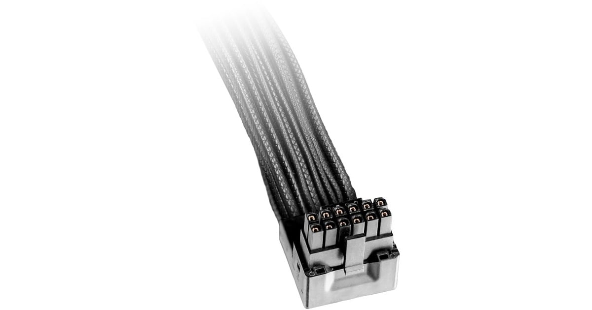 be quiet! 12VHPWR PCI-E 90° Kabel schwarz, 70cm