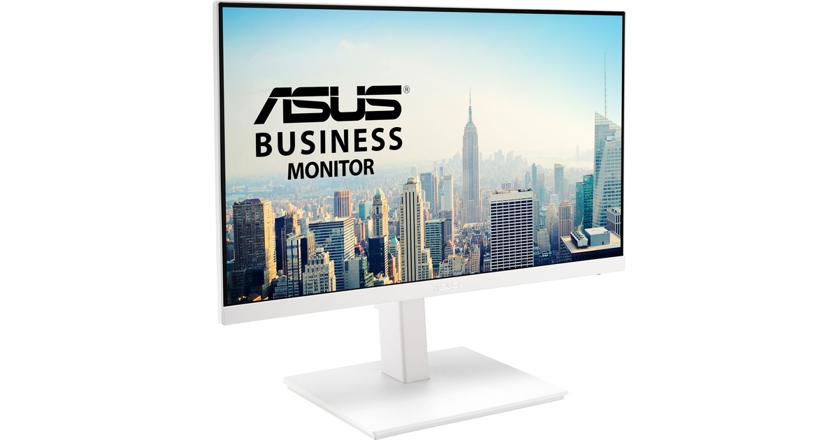 ASUS VA24EQSB-W, LED-Monitor 60.45 cm (23.3 Zoll), weiß, FullHD, IPS ...