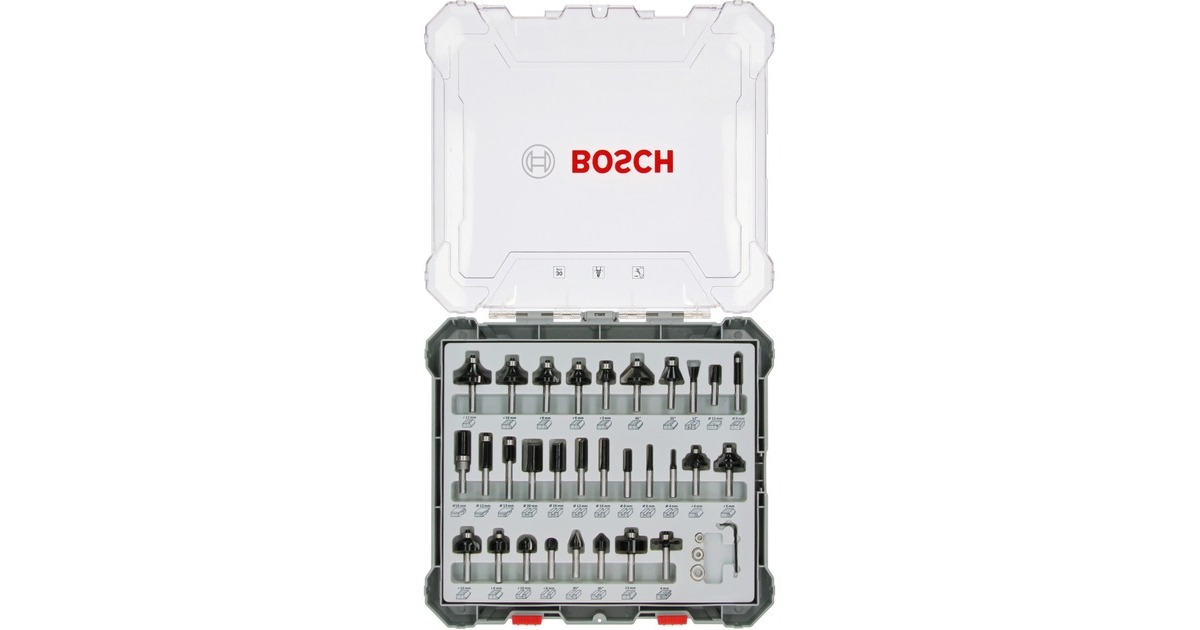 Bosch Professional Hm Fräser-Set, 30-Tlg. – QIZR