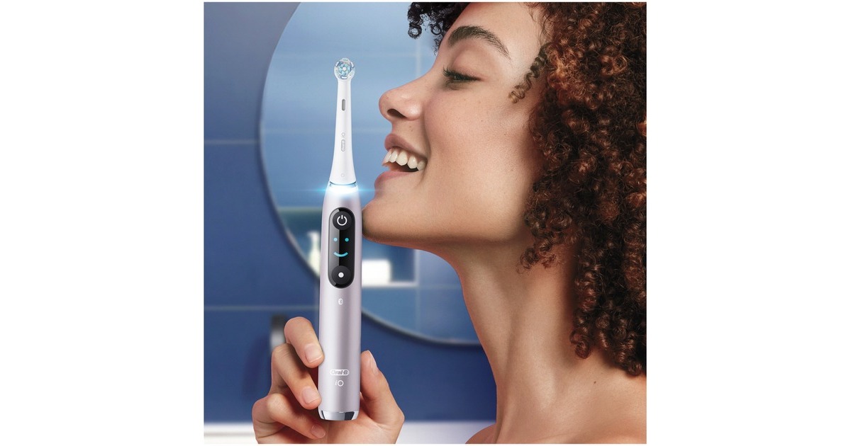 Oral-B Oral-B iO Series 9N, Elektrische Zahnbürste rosa/weiß, Rose Quartz