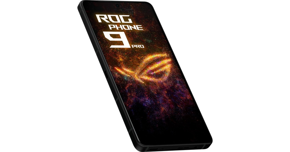 ASUS ROG Phone 9 Pro 512GB, Handy Phantom Black, Android 15, 16 GB