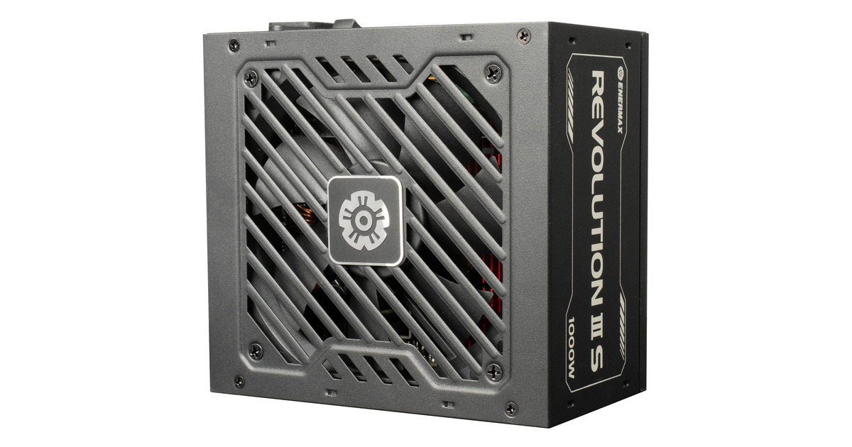 Enermax REVOLUTION III S 1000W, PC-Netzteil schwarz, 1x 12-Pin High ...
