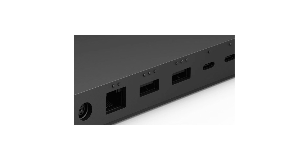 Microsoft Surface Thunderbolt 4-Dock, Dockingstation schwarz, USB-C ...