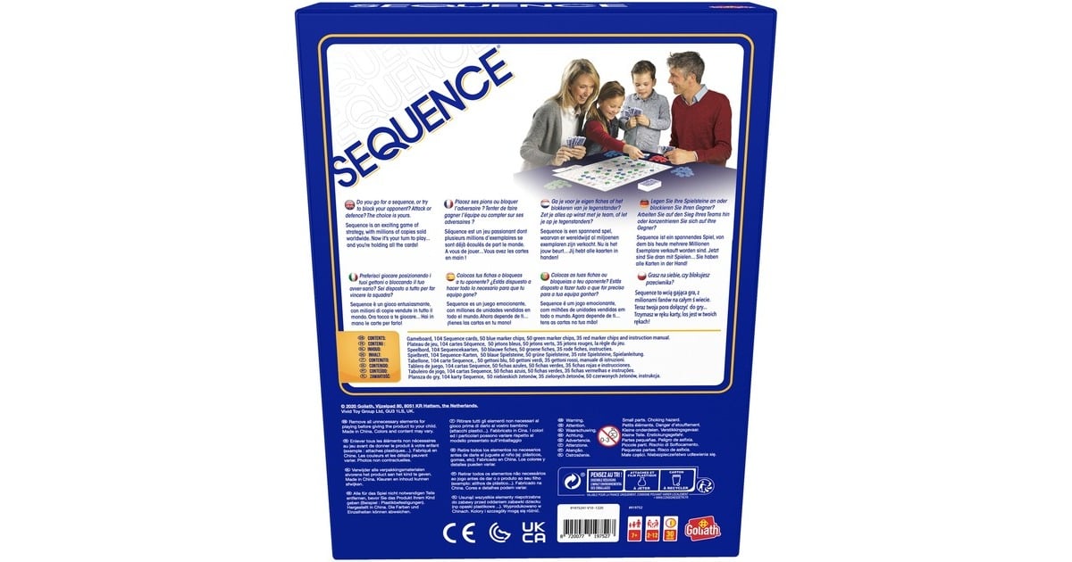 Goliath Games Sequence Original, Brettspiel