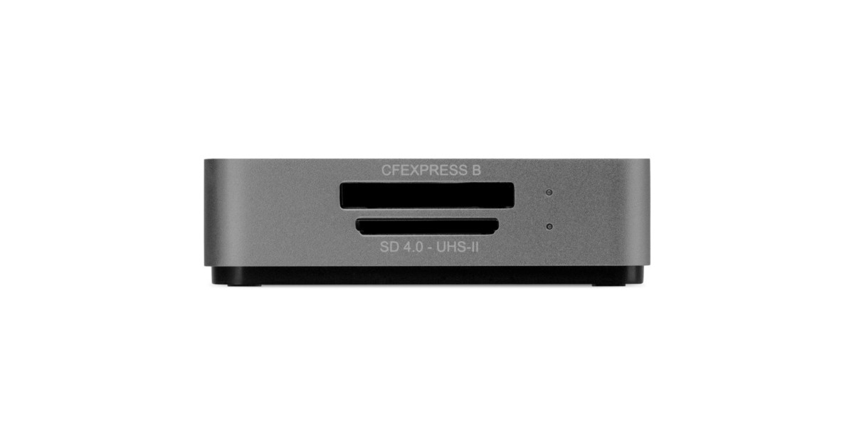 OWC Atlas Dual CFexpress + SD Card Card Reader, Kartenleser aluminium