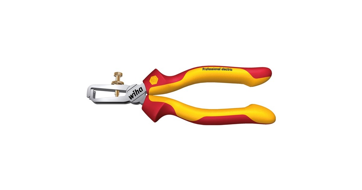Wiha Abisolier-Zange Professional electric rot/gelb, bis 10mm²