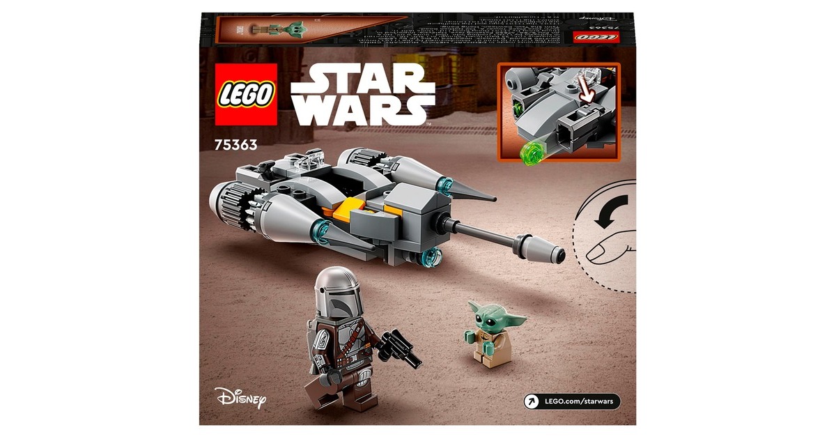 LEGO 75363 Star Wars N-1 Starfighter des Mandalorianers - Microfighter ...