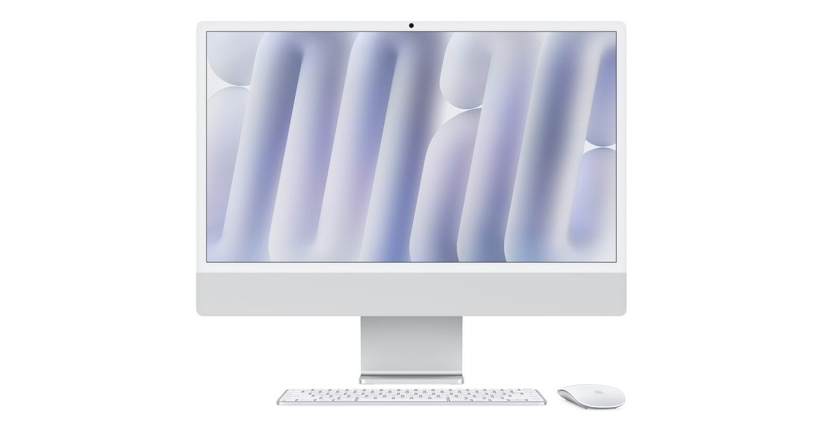 Apple iMac 59,62 cm (24") M4 2024 CTO, MAC-System silber ...