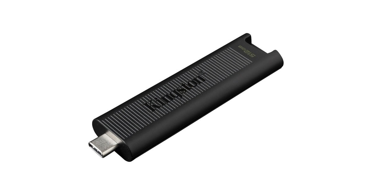 Kingston DataTraveler Max 512 GB, USB-Stick schwarz, USB-C 3.2 Gen 2 Outlet