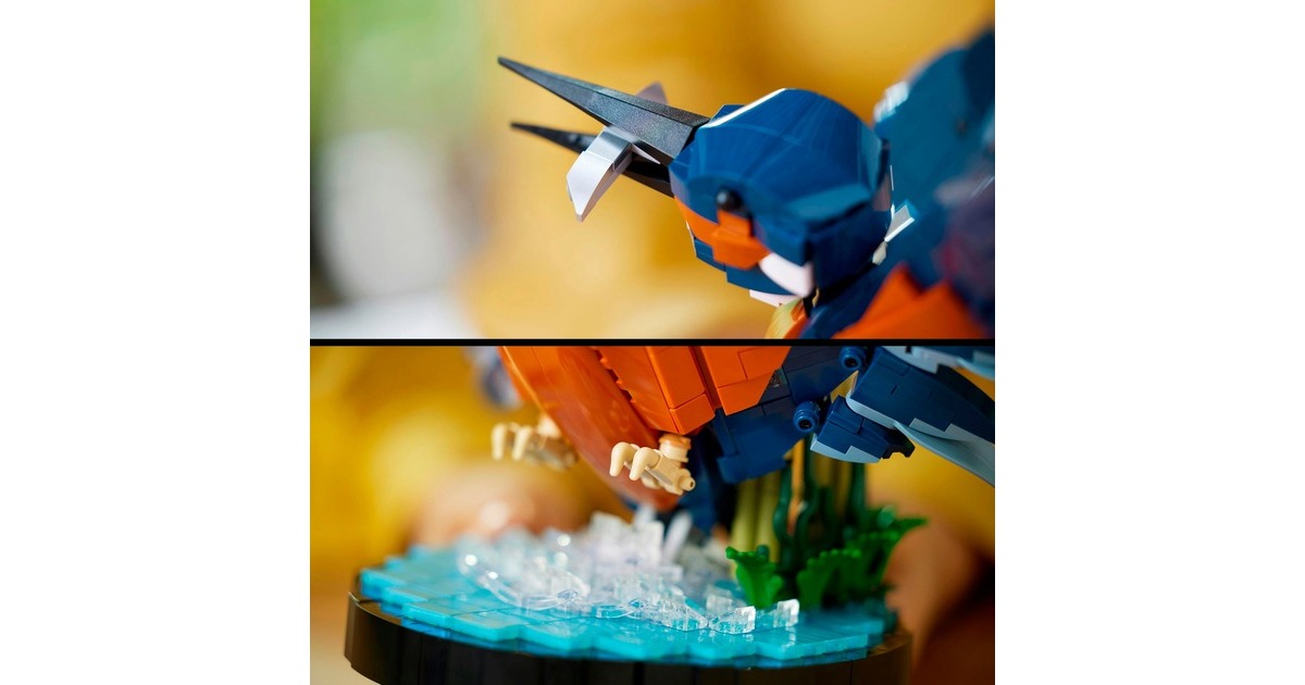 LEGO 10331 Icons Eisvogel, Konstruktionsspielzeug