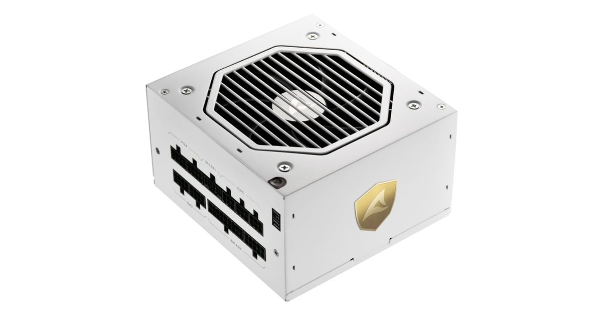 Sharkoon Rebel P20 1000 White, PC-Netzteil weiß, 1x 12 Pin High Power Anschluss, 4x PCIe ...