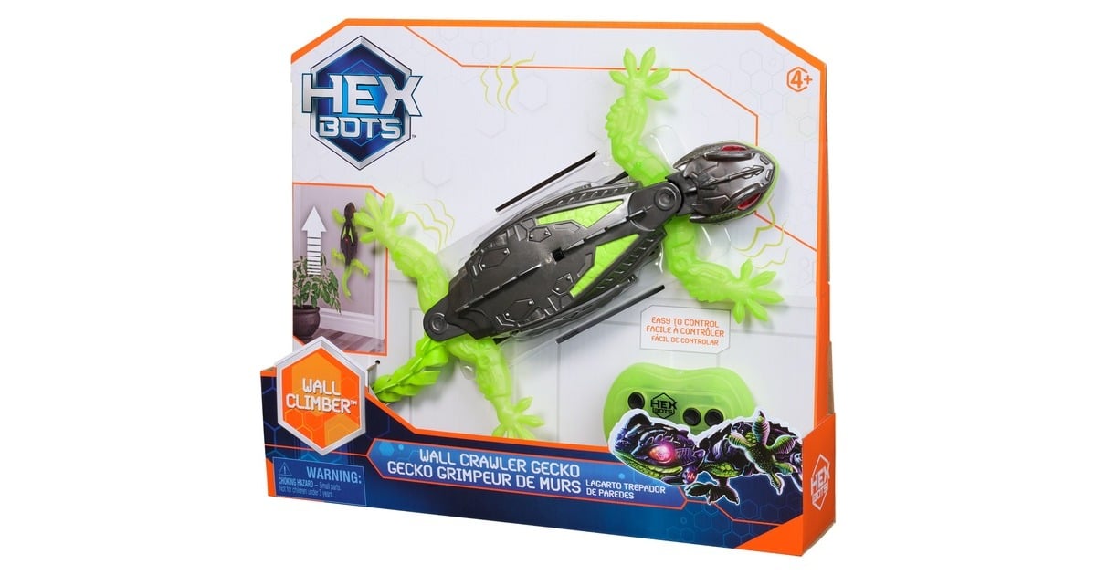 Spin Master Hex Bots - Wall Crawler Gecko, Spielfigur