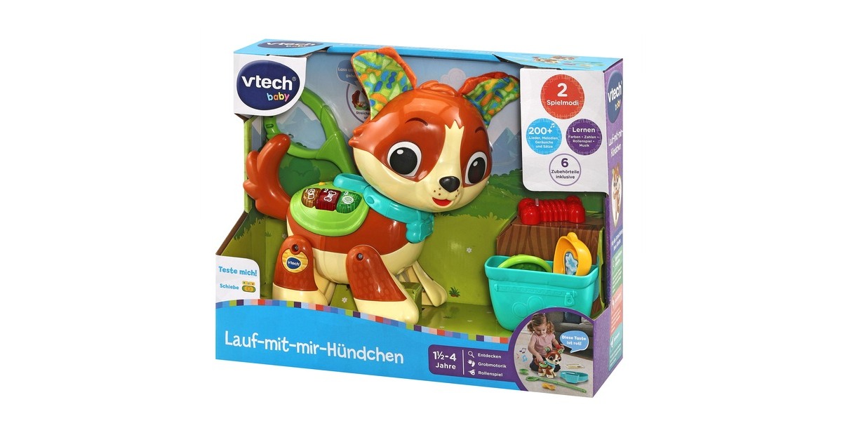 VTech Lauf-mit-mir-Hündchen, Spielfigur