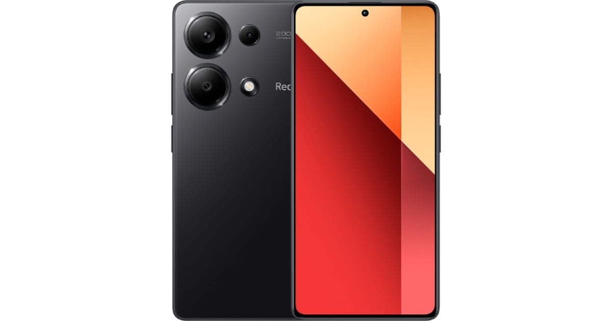 Xiaomi Redmi Note 13 Pro 256GB, Handy Midnight Black, Android 13, LTE, 8 GB
