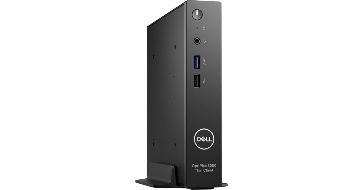 Dell OptiPlex 3000 Thin Client (9F5WY), Mini-PC schwarz, Windows 10 IoT ...