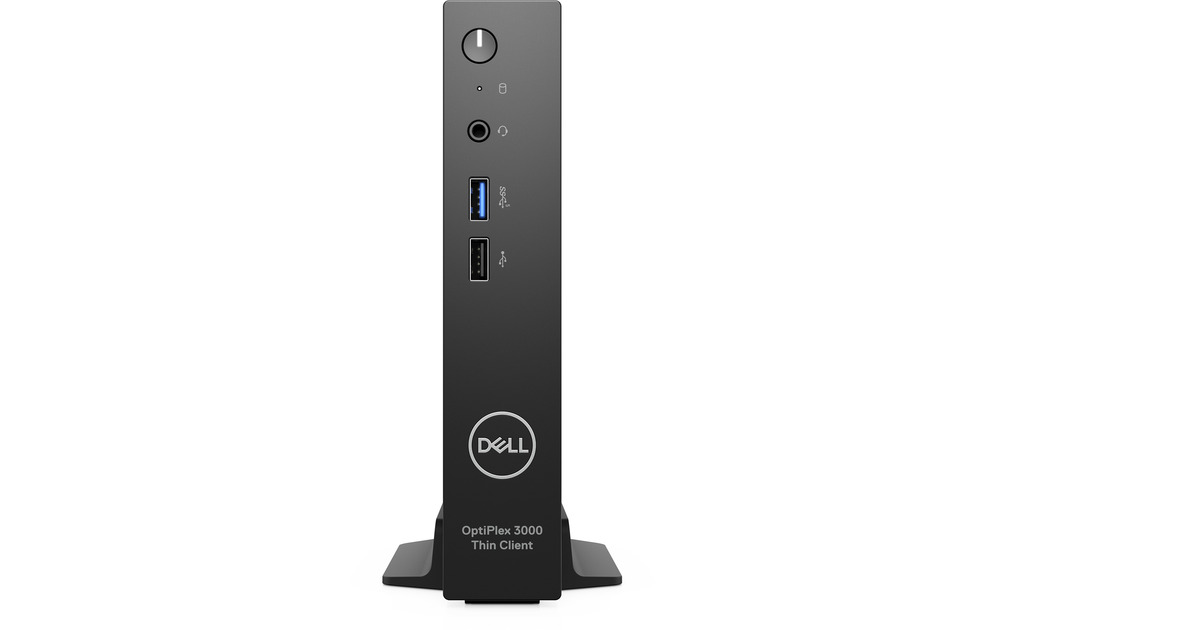 Dell OptiPlex 3000 Thin Client (9F5WY), Mini-PC schwarz, Windows 10 IoT ...