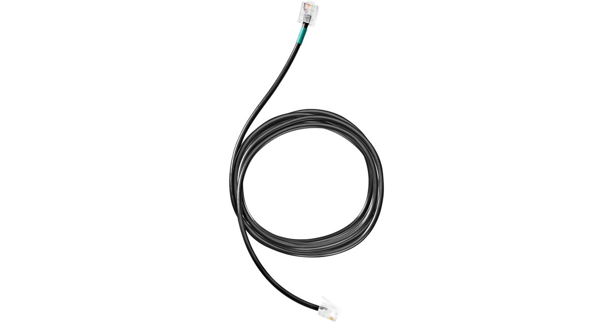 EPOS Adapterkabel CEHS-DHSG schwarz, für Siemens, Agfeo, Aastra ...