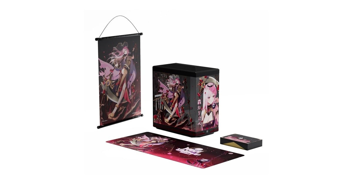 HYTE Y40 Mori Calliope Bundle, Tower-Gehäuse mehrfarbig/schwarz, Limited Edition, Tempered Glass