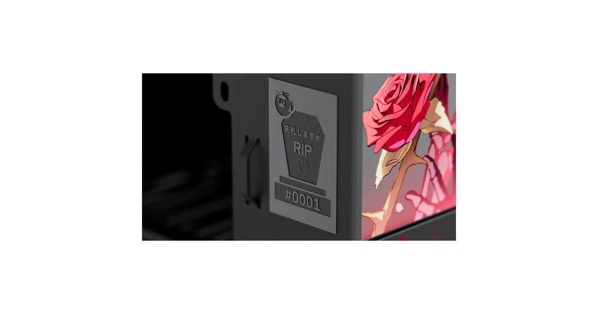 HYTE Y40 Mori Calliope Bundle, Tower-Gehäuse mehrfarbig/schwarz, Limited Edition, Tempered Glass