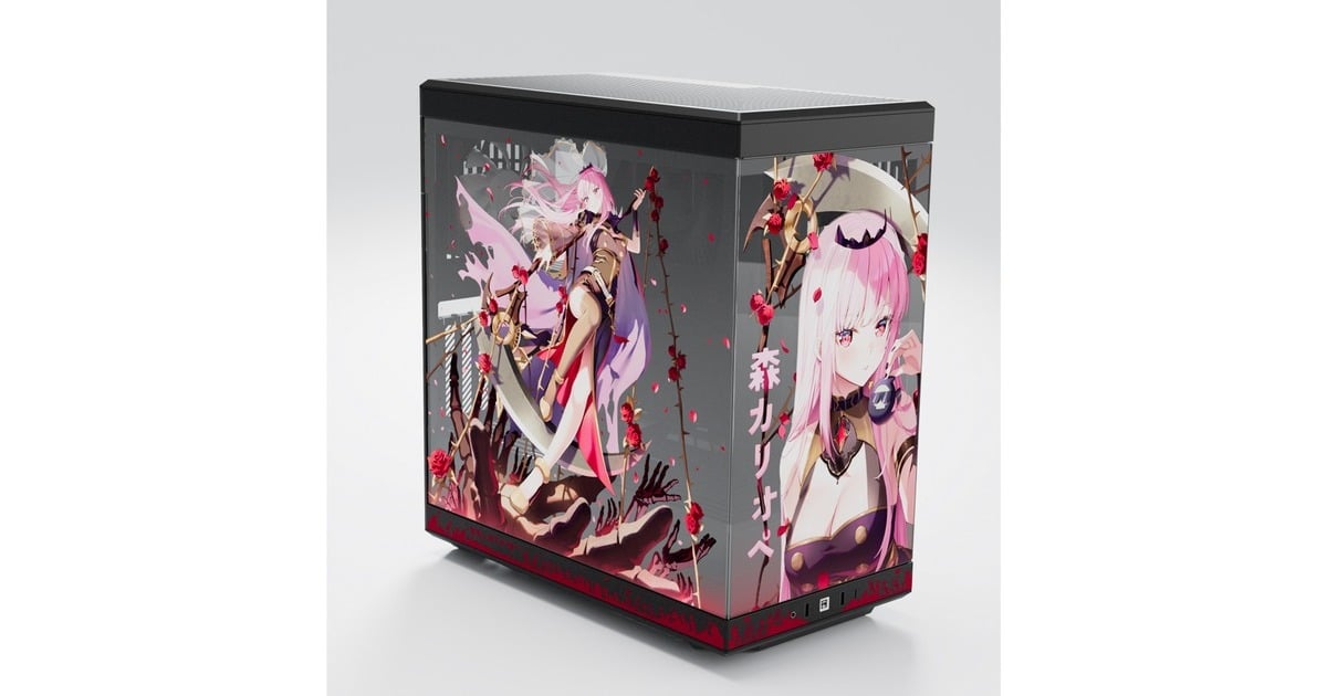 HYTE Y40 Mori Calliope Bundle, Tower-Gehäuse mehrfarbig/schwarz, Limited Edition, Tempered Glass