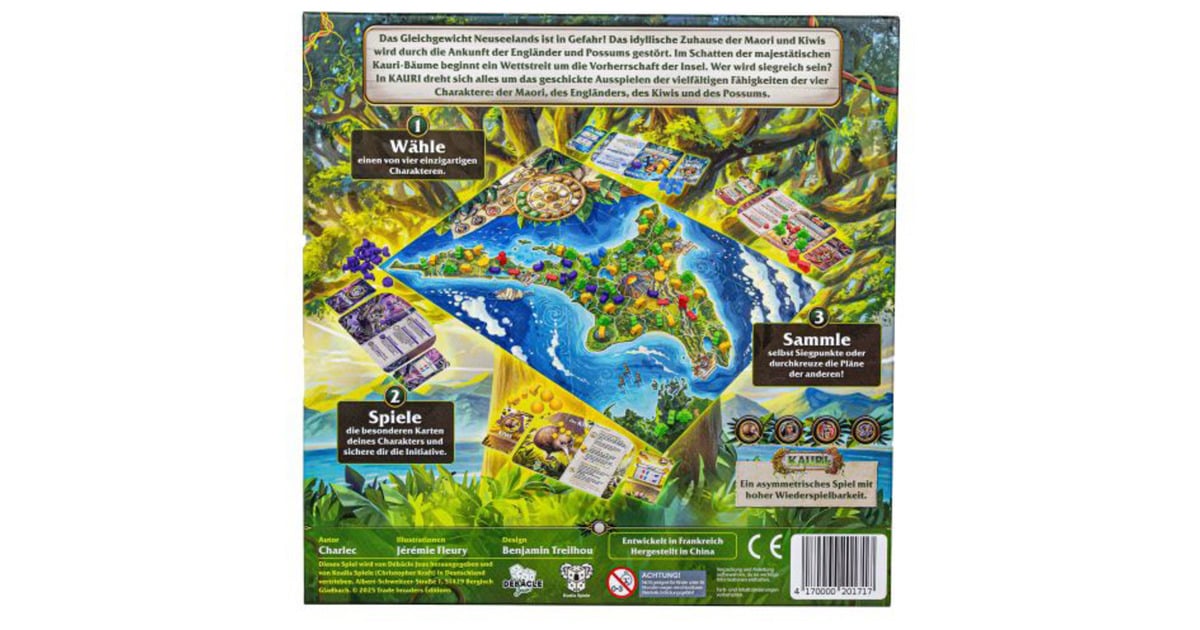 Pegasus Kauri, Brettspiel