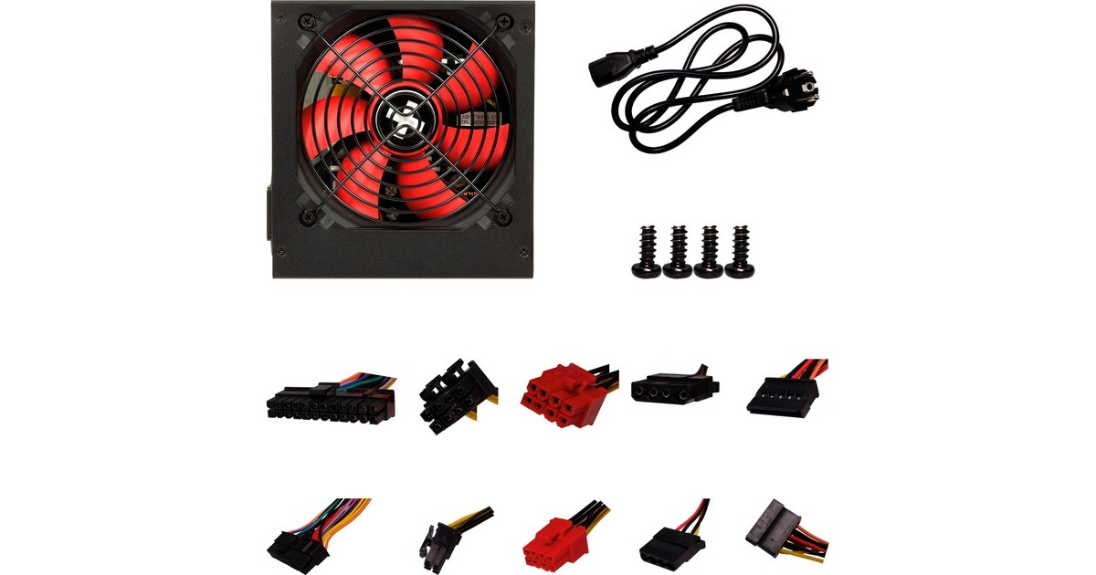 Xilence Performance C 500W, PC-Netzteil schwarz, 1x PCIe, 500 Watt