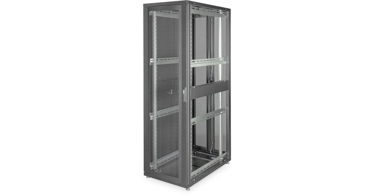 Digitus Serverschrank Unique Serie 600x1000 (BxT), IT-Schrank schwarz ...