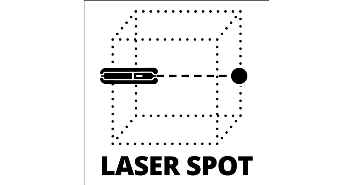 EINHELL Lasernivelliergerät TC-LL 1, Linienlaser schwarz/rot, rote ...