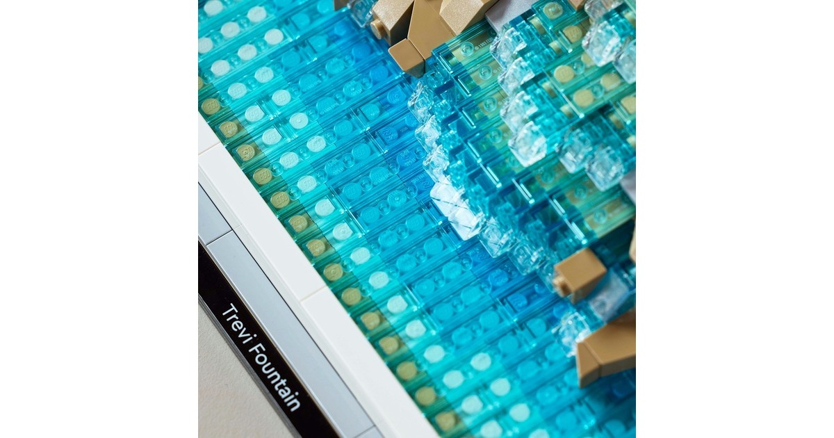 LEGO 21062 Architecture Trevi-Brunnen, Konstruktionsspielzeug