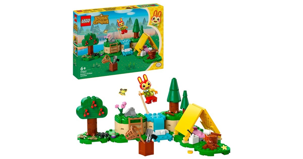 LEGO 77047 Animal Crossing Mimmis Outdoor-Spaß, Konstruktionsspielzeug