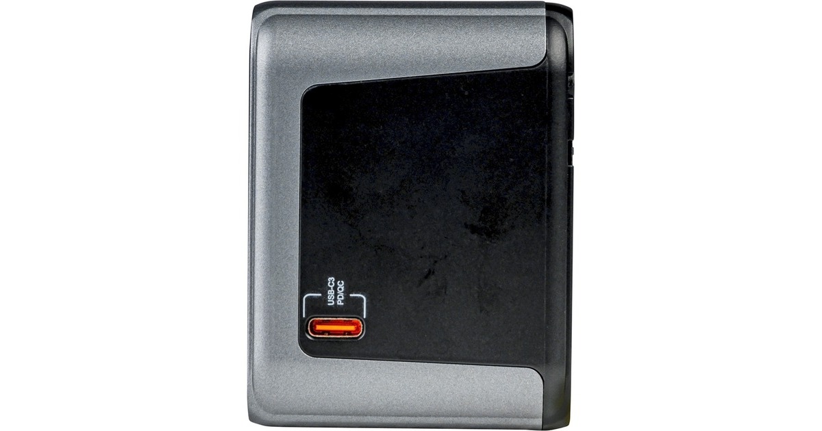 Verbatim Universal-Reiseadapter UTA-03, Reisestecker schwarz/silber, 2x ...