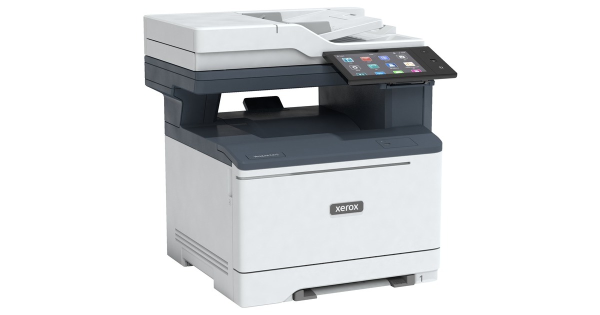 Xerox Xerox VersaLink C415DN, Multifunktionsdrucker grau/blau, USB, LAN ...