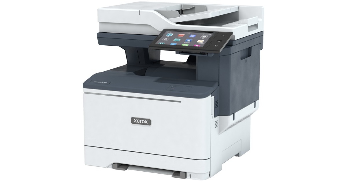 Xerox Xerox VersaLink C415DN, Multifunktionsdrucker grau/blau, USB, LAN ...