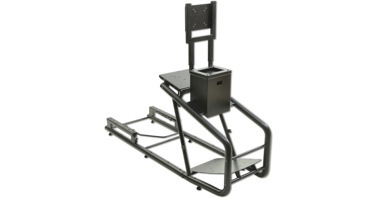 TrackTime Race Rig Frame, Sim Rig schwarz