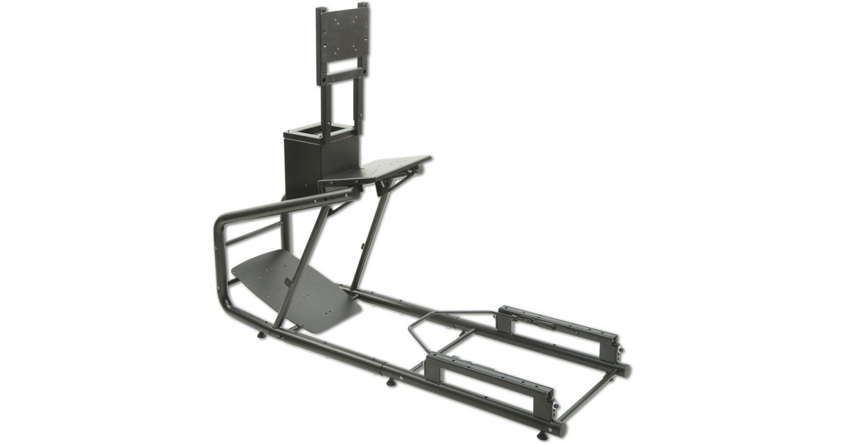 TrackTime Race Rig Frame, Sim Rig schwarz