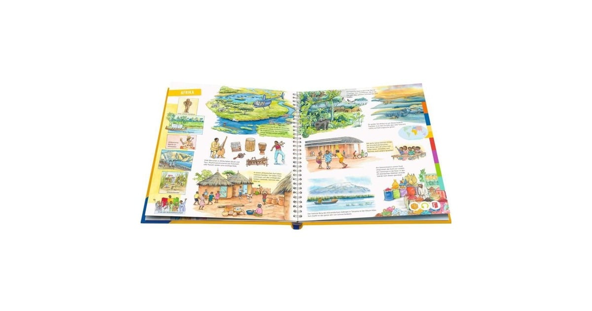 Ravensburger tiptoi Weltatlas, Lernbuch