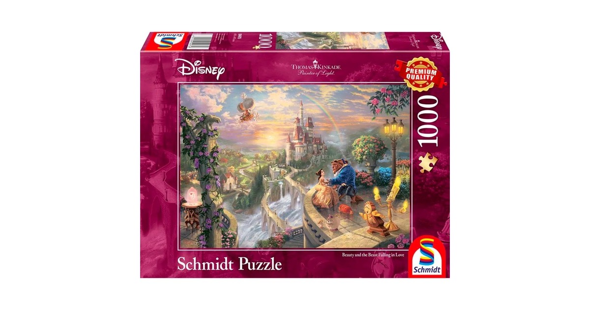 Schmidt Spiele Thomas Kinkade Studios: Disney Dreams Collection -Die Schöne und das Biest ...