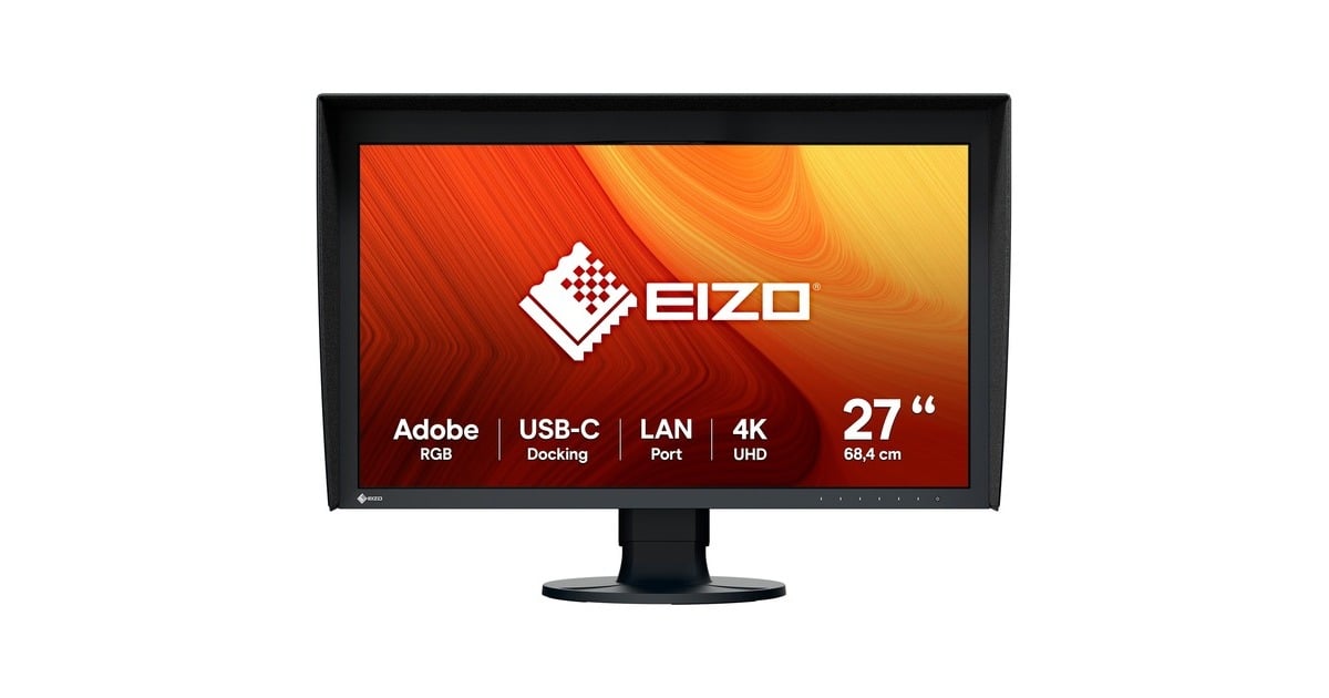 EIZO CG2700X ColorEdge, LED-Monitor 68 cm (27 Zoll), schwarz, WQHD, IPS ...