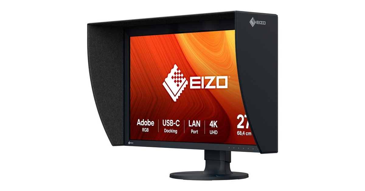 EIZO CG2700X ColorEdge, LED-Monitor 68 cm (27 Zoll), schwarz, WQHD, IPS ...