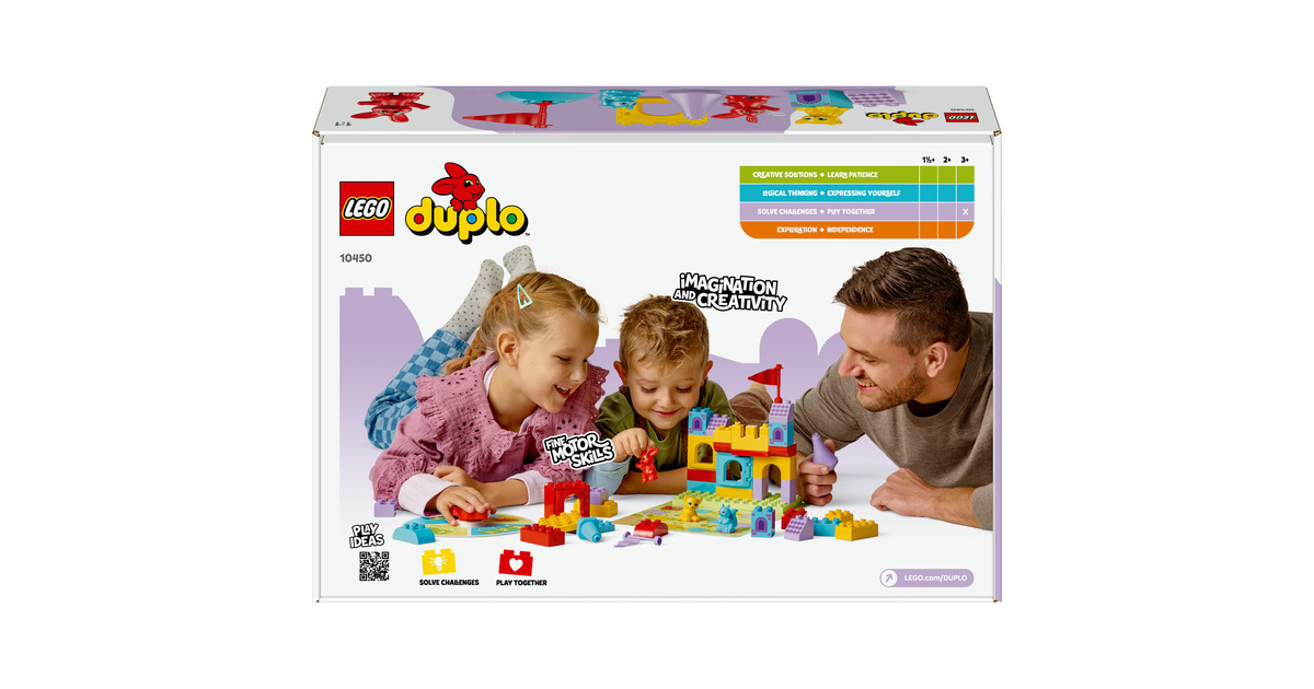 LEGO 10450 DUPLO Hopsys Burgspiel, Konstruktionsspielzeug