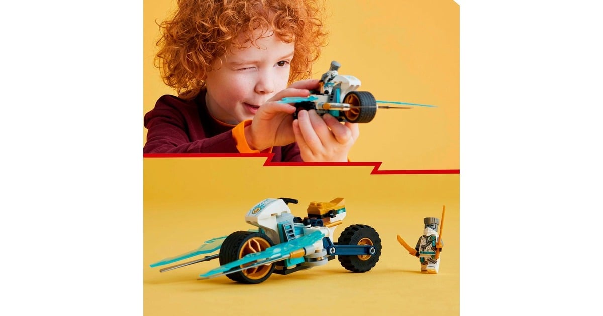 LEGO 71816 Ninjago Zanes Eismotorrad, Konstruktionsspielzeug