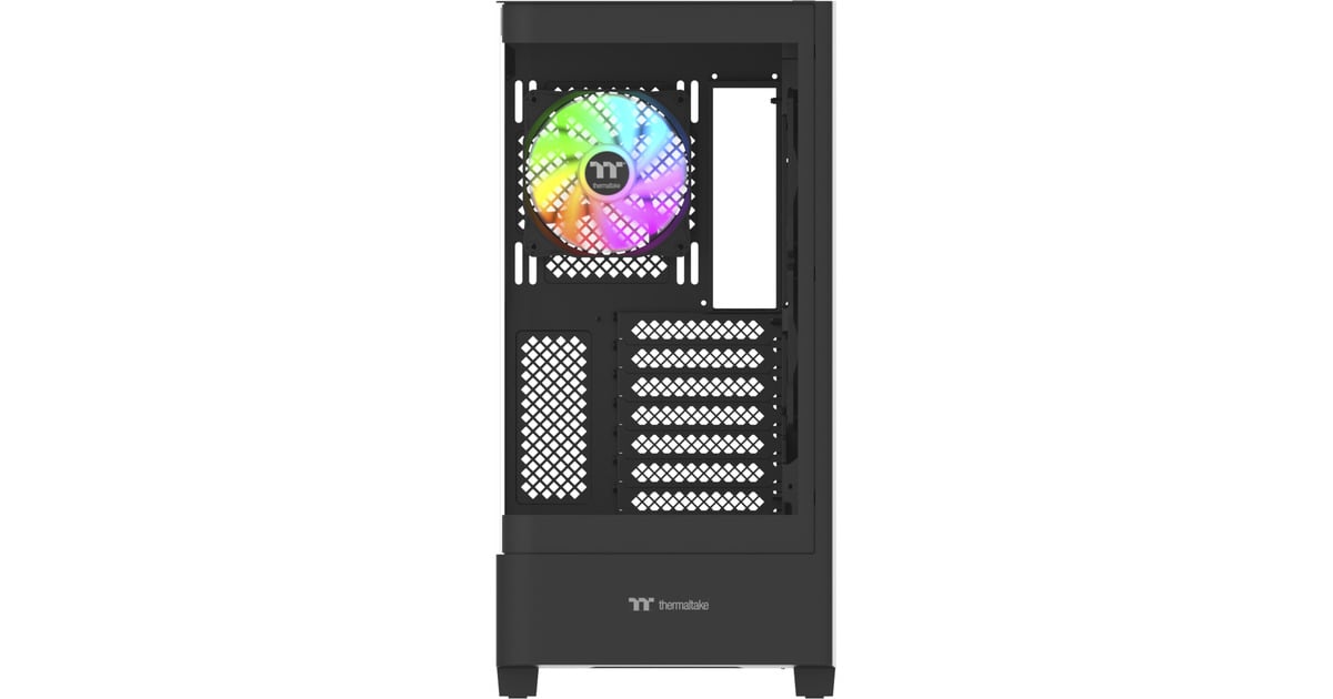 Thermaltake View 290 TG ARGB, Tower-Gehäuse schwarz, Tempered Glass x 2