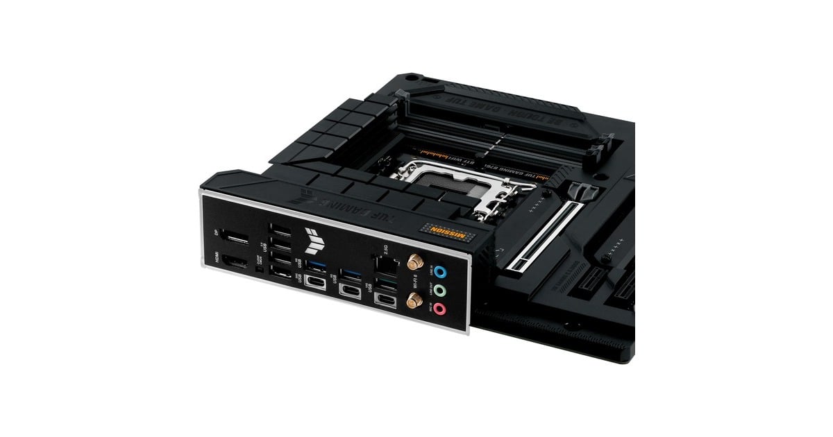 ASUS TUF GAMING B760M-BTF WIFI, Mainboard schwarz
