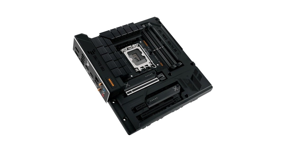 ASUS TUF GAMING B760M-BTF WIFI, Mainboard schwarz