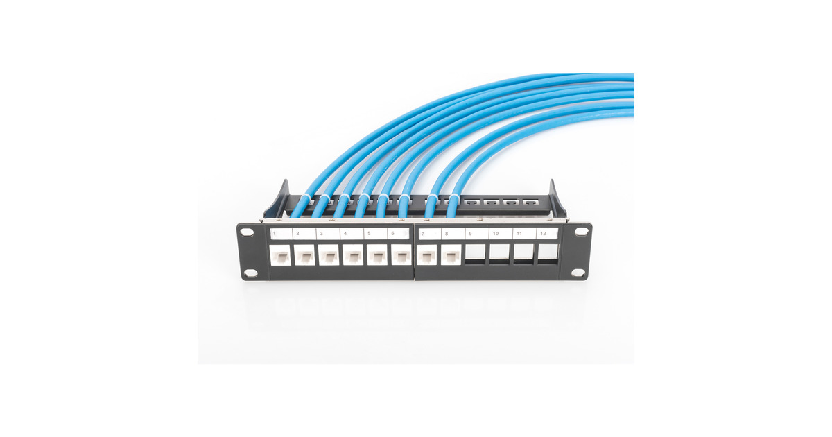 Digitus Cat.6 RJ-45 Keystone-Modul DN-93603 8 Stück, werkzeuglos ...
